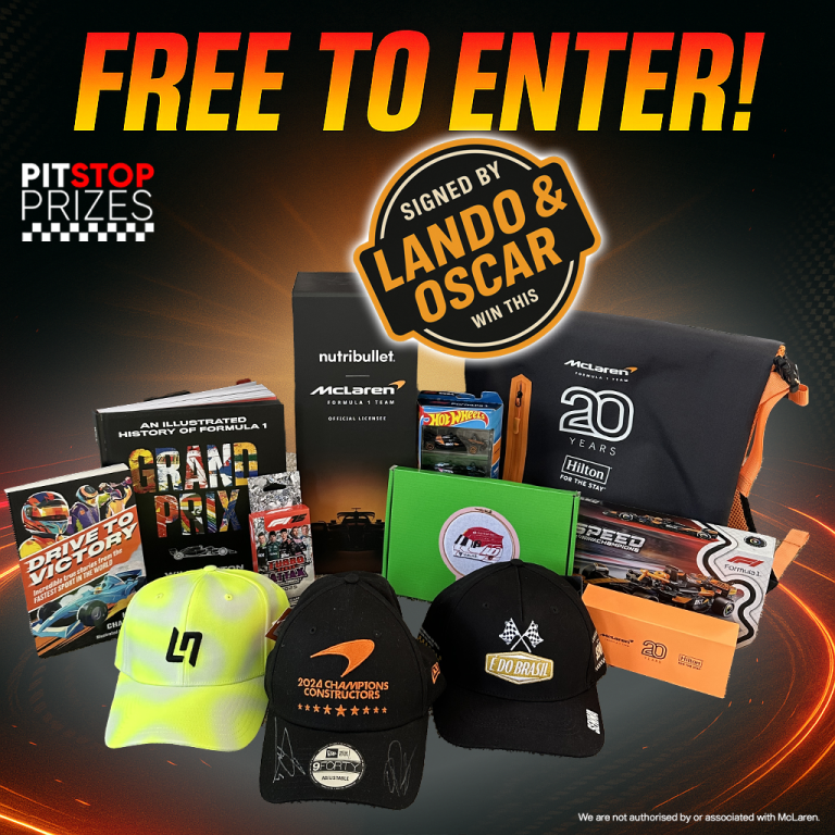 PITSTOP PRIZES – You have to be in it to Win it