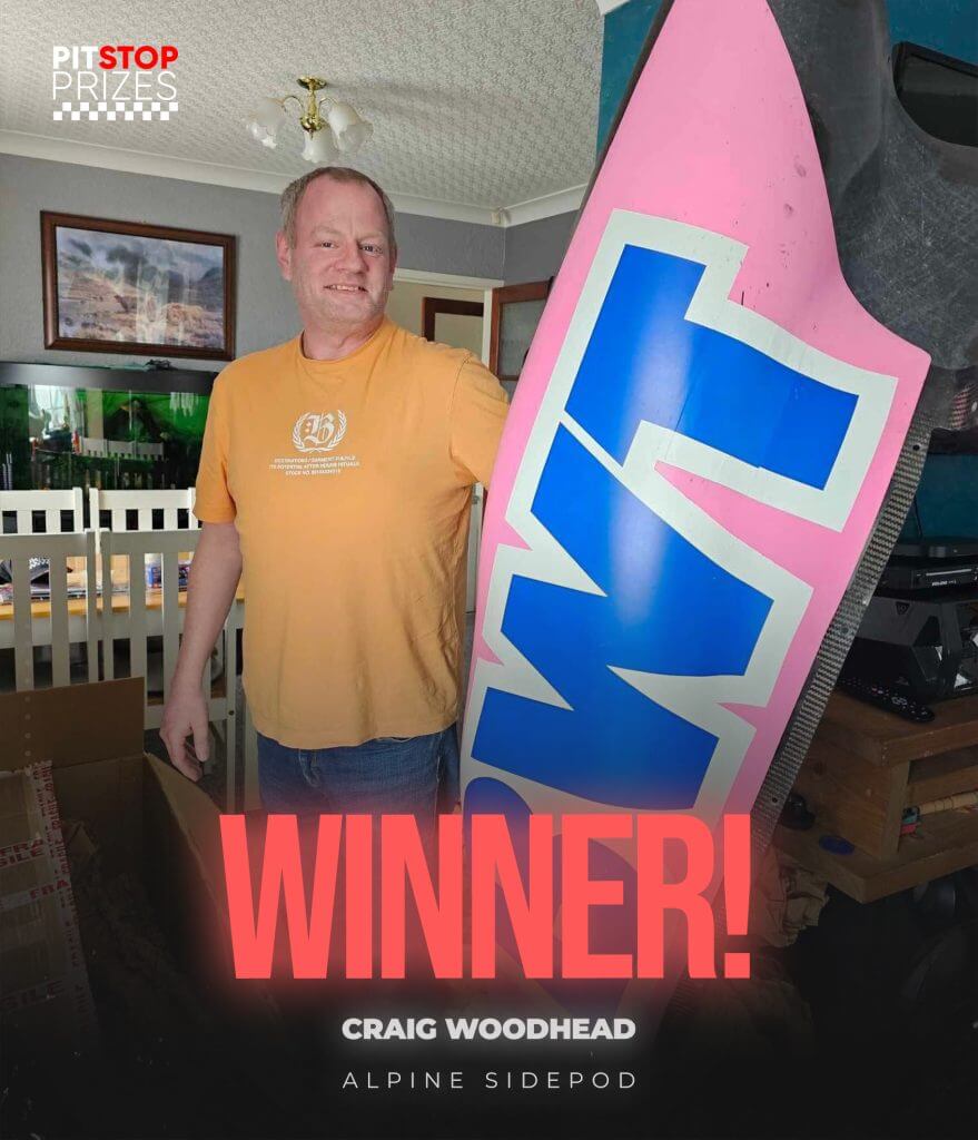 PITSTOP PRIZES – You have to be in it to Win it