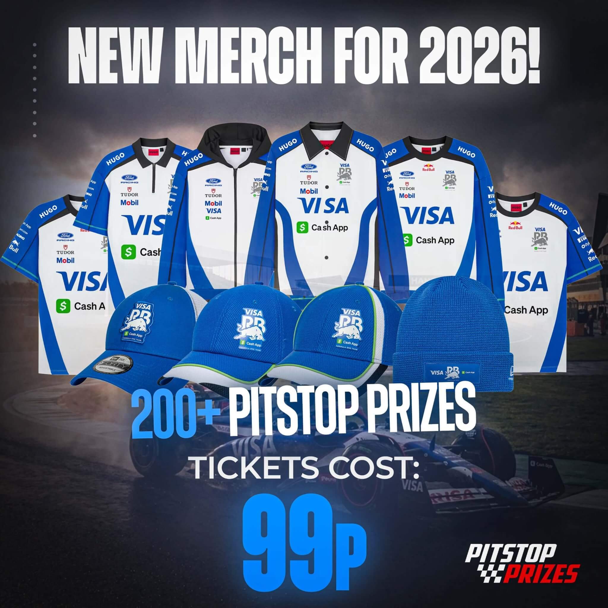 PITSTOP PRIZES – You have to be in it to Win it
